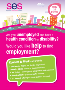Connect to Work launched | Supported Employment Solutions