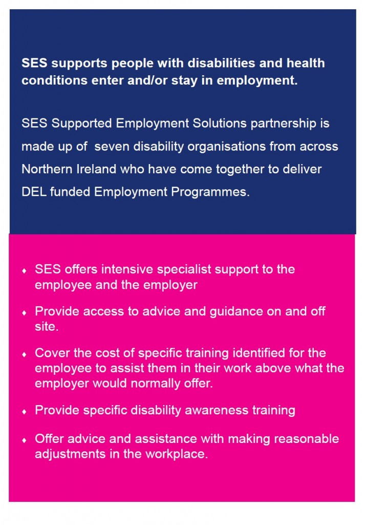 SES Employer Leaflet | Supported Employment Solutions